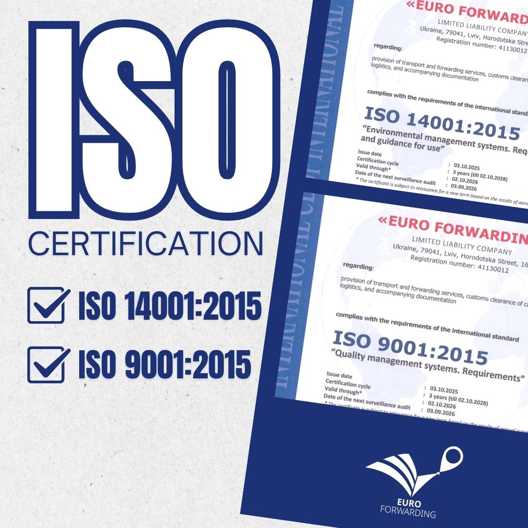 Obtaining Euro Forwarding Quality Certificates ᐉ International ISO ...